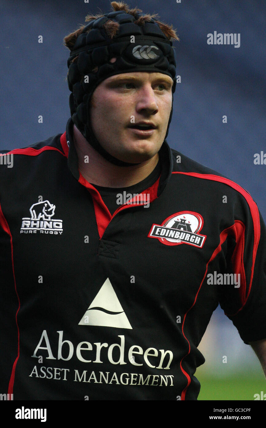 Rugby Union - Magners League - Edinburgh v Leinster - Murrayfield Stock ...