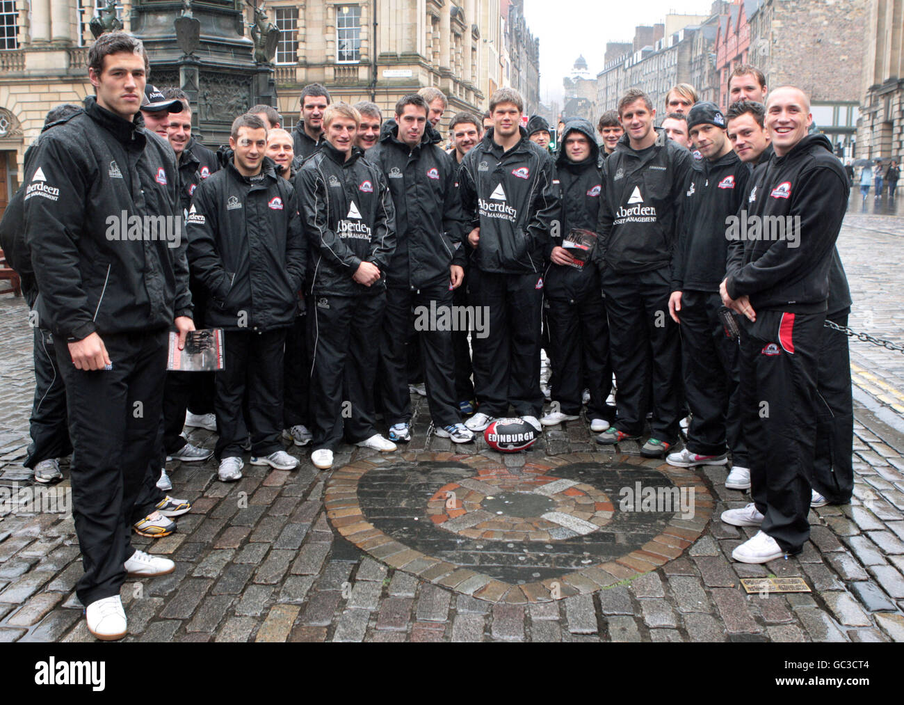 Rugby Union - Edinburgh Rugby Big Walk - Edinburgh Castle. Edinburgh's ...