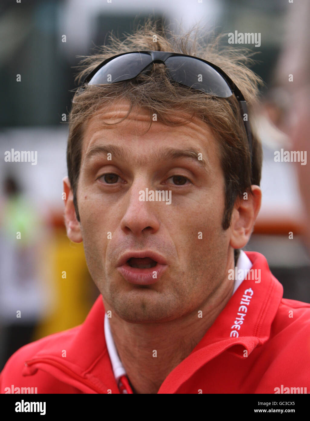 Toyotas jarno trulli second practice monza circuit hi-res stock ...