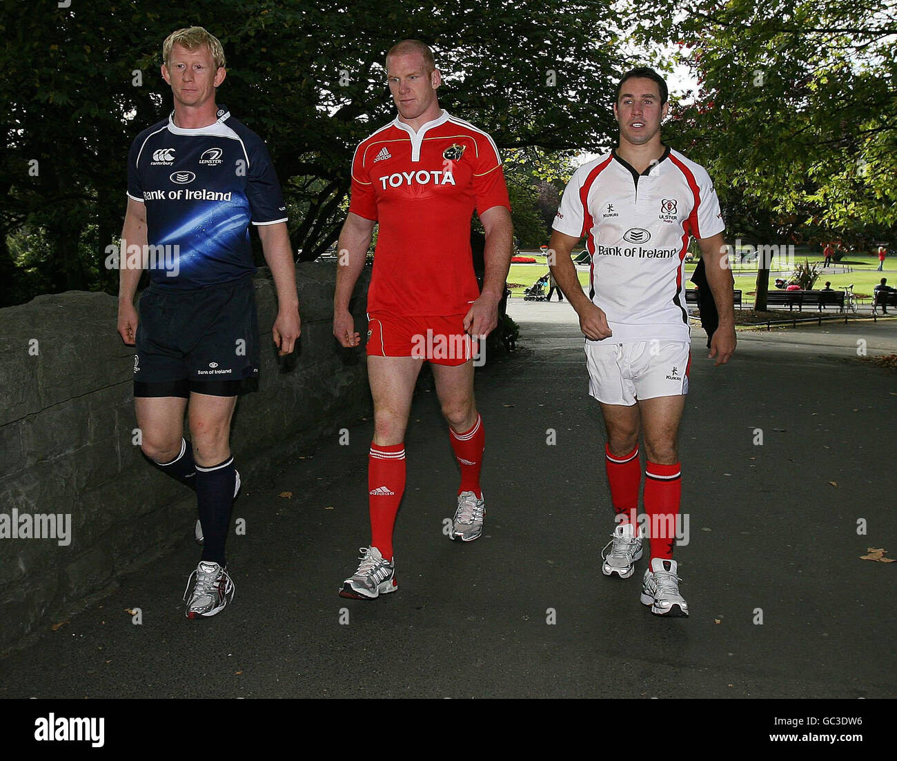 Rugby Union - Heineken Cup Launch - St Stephens Green Stock Photo - Alamy