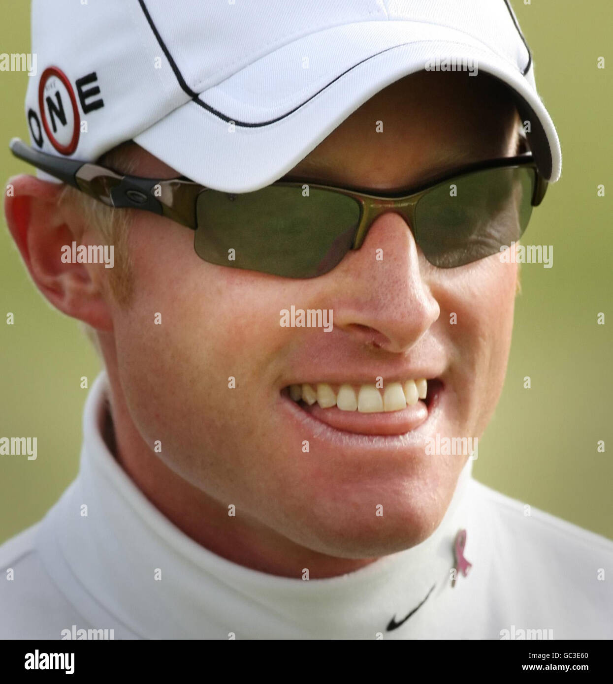 Simon Dyson on the 15th hole during the Alfred Dunhill Links ...