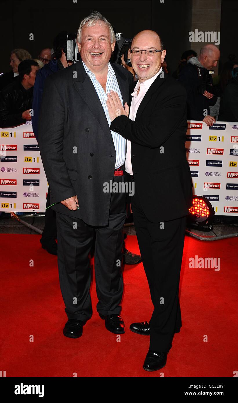 Christopher Biggins (left) and his partner Neil Twimaps arrive for the ...
