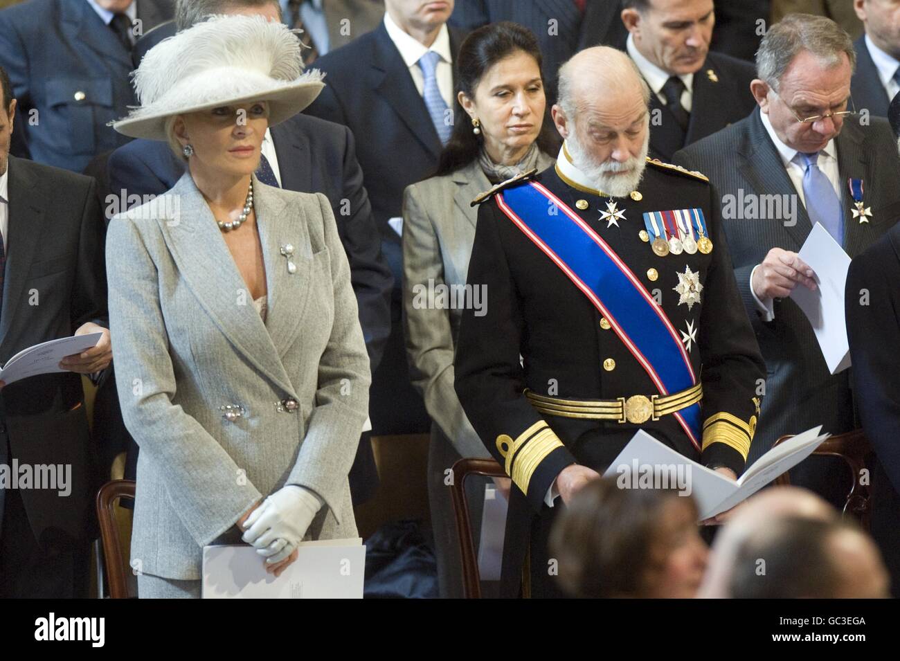 Princess Michael of Kent and Prince Michael of Kent at St Paul's ...