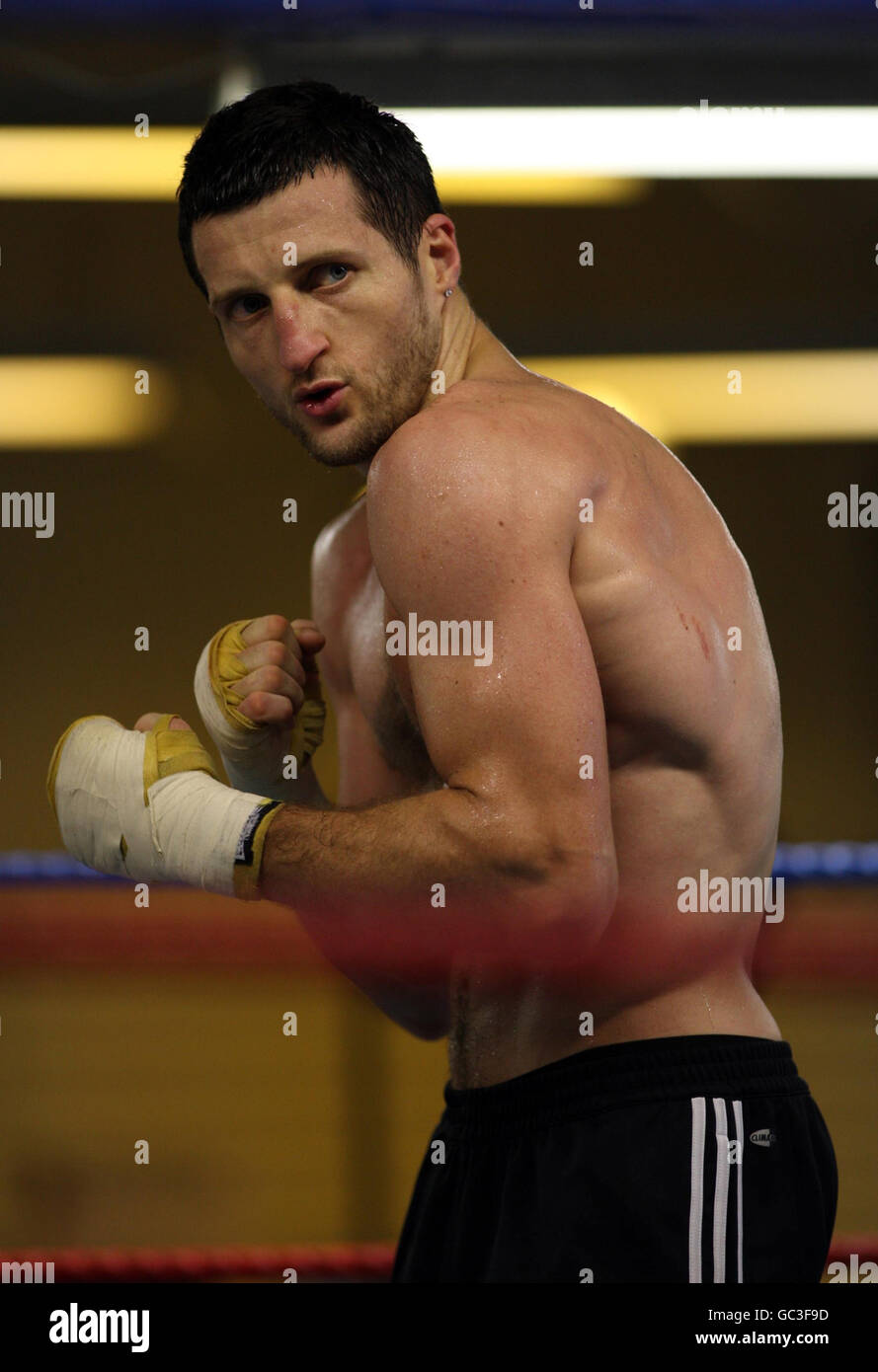 Boxing - Carl Froch Photocall - Liberty Gym - Nottingham Stock Photo ...