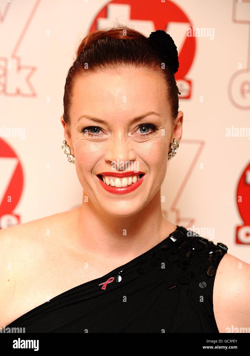 Sharon Marshall arriving for the 2009 TV Quick and TV Choice Awards at ...