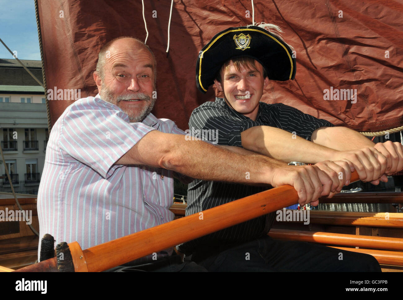 Mike Perham announces new challenge Stock Photo - Alamy