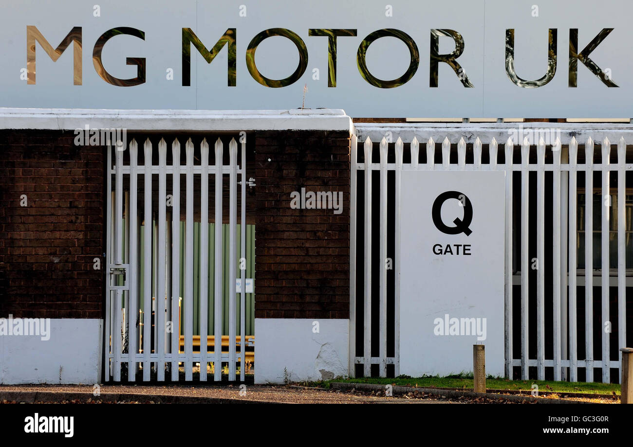 Mg rover factory in longbridge hi-res stock photography and images - Alamy