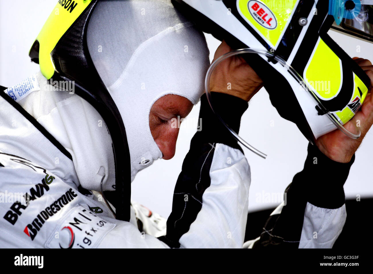 Racing driver balaclava hi-res stock photography and images - Alamy