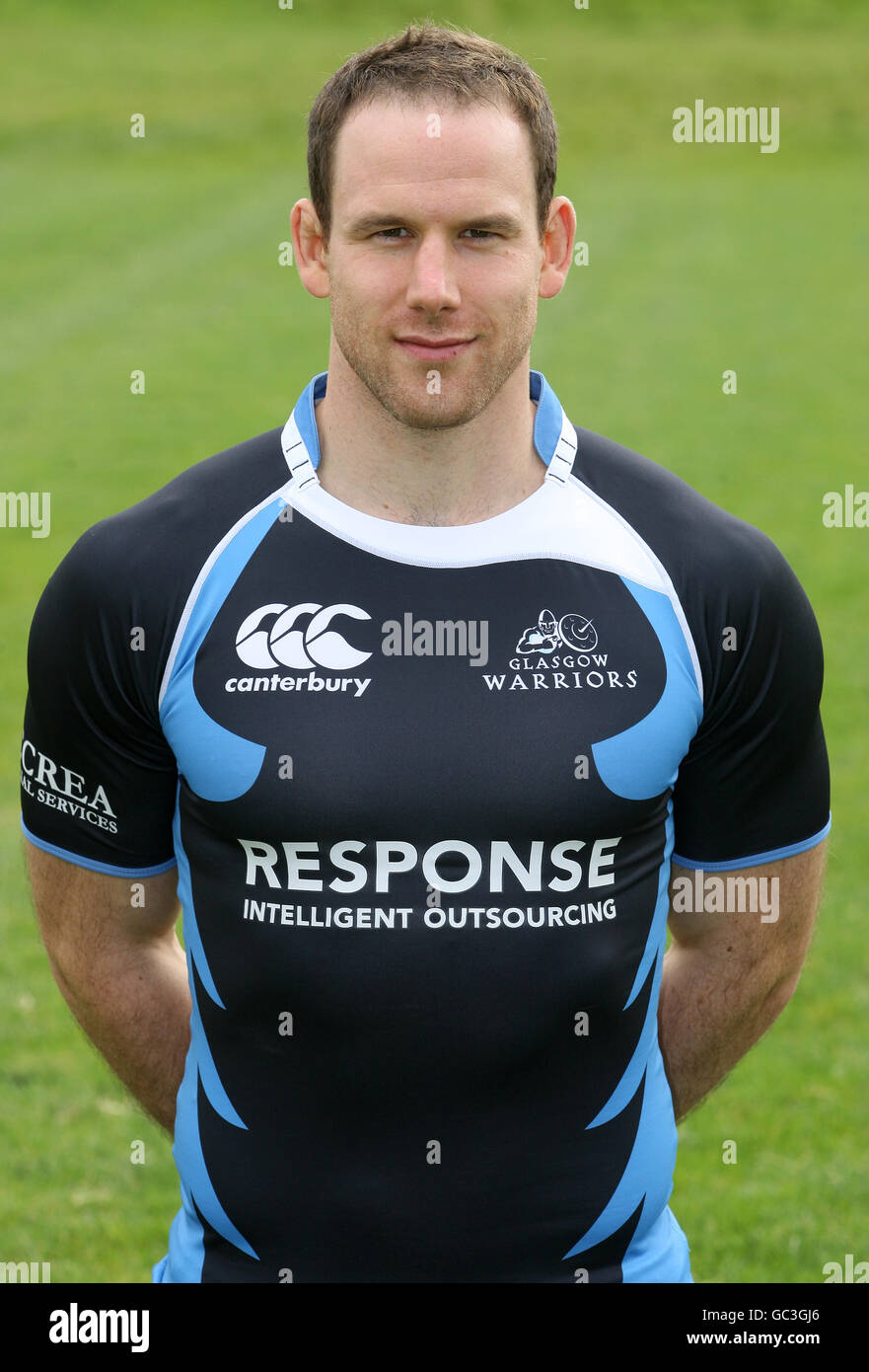 Rugby union glasgow warriors team photocall whitecraigs rugby club hi ...