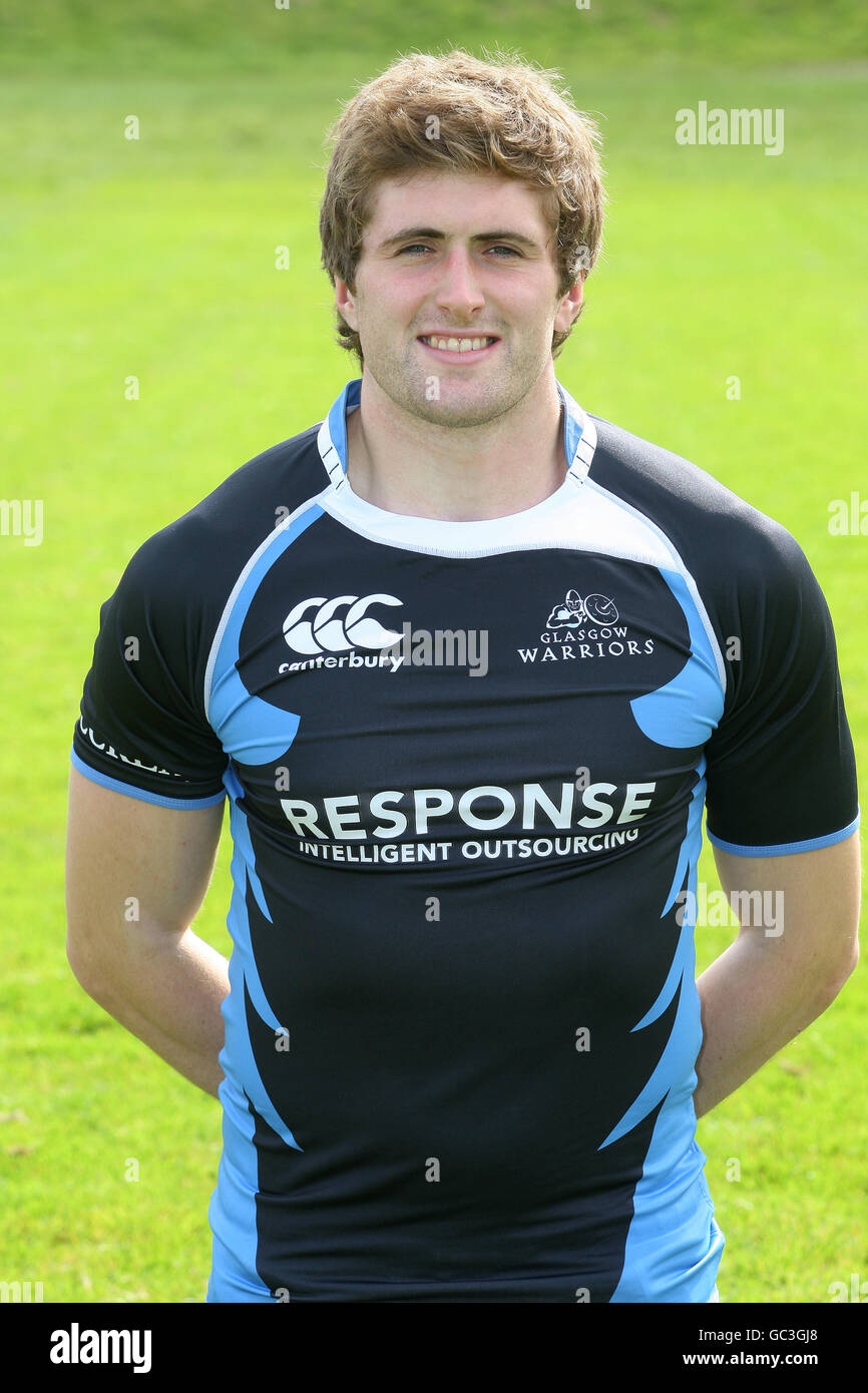 Rugby union glasgow warriors team photocall whitecraigs rugby club hi ...