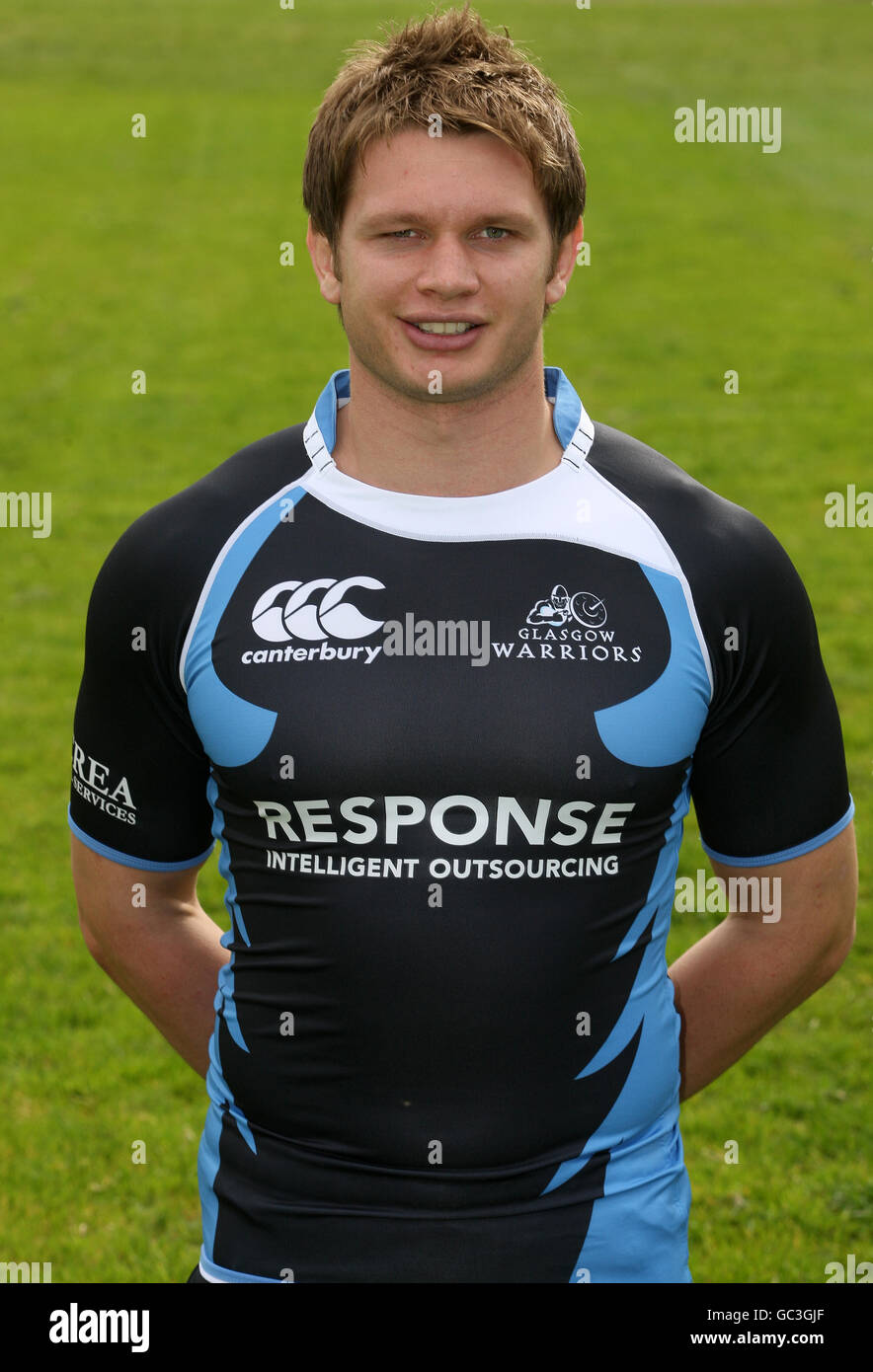 Rugby union glasgow warriors team photocall whitecraigs rugby club hi ...