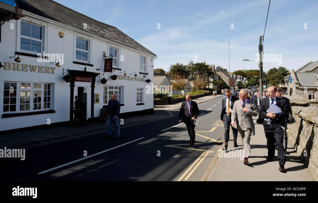 Prince of Wales in Devon Stock Photo - Alamy
