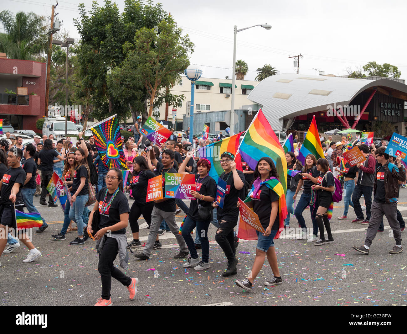 Gay pride flags hi-res stock photography and images - Alamy