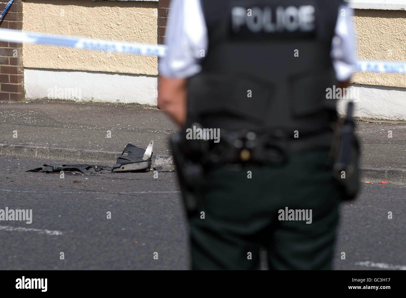 Bomb exploded under car in derry hi-res stock photography and images ...