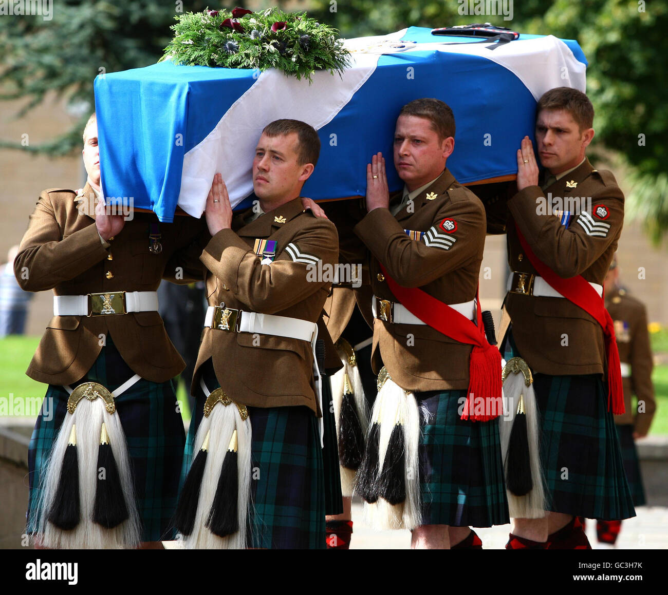 Private kevin elliott funeral hi-res stock photography and images - Alamy