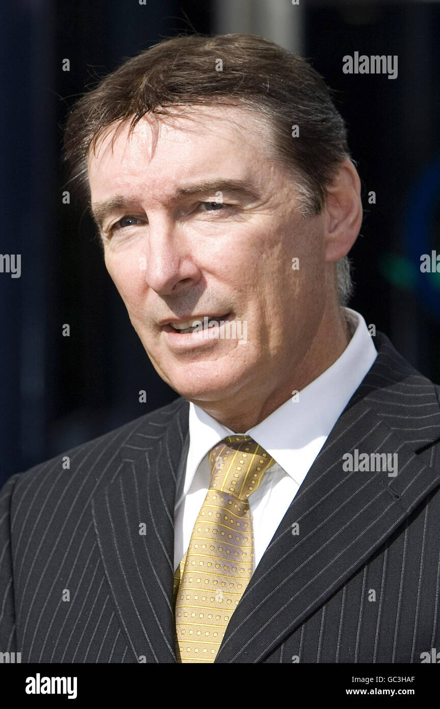 Scottish Football Association Chief Executive Gordon Smith makes a ...