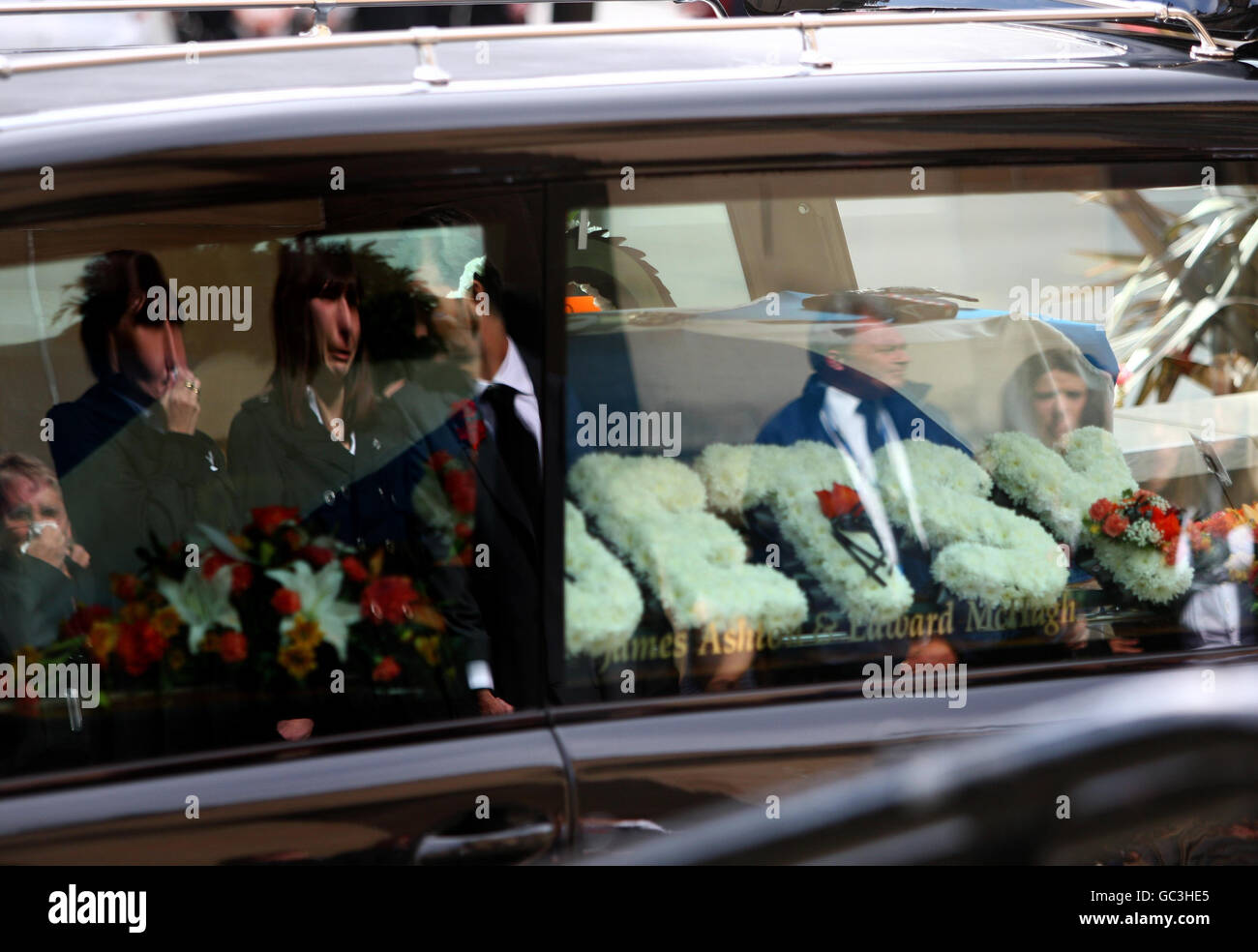 Private Kevin Elliott funeral Stock Photo - Alamy