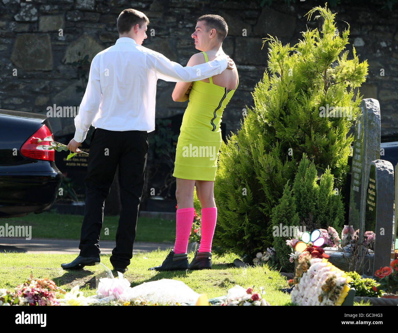 Private Kevin Elliott funeral Stock Photo - Alamy