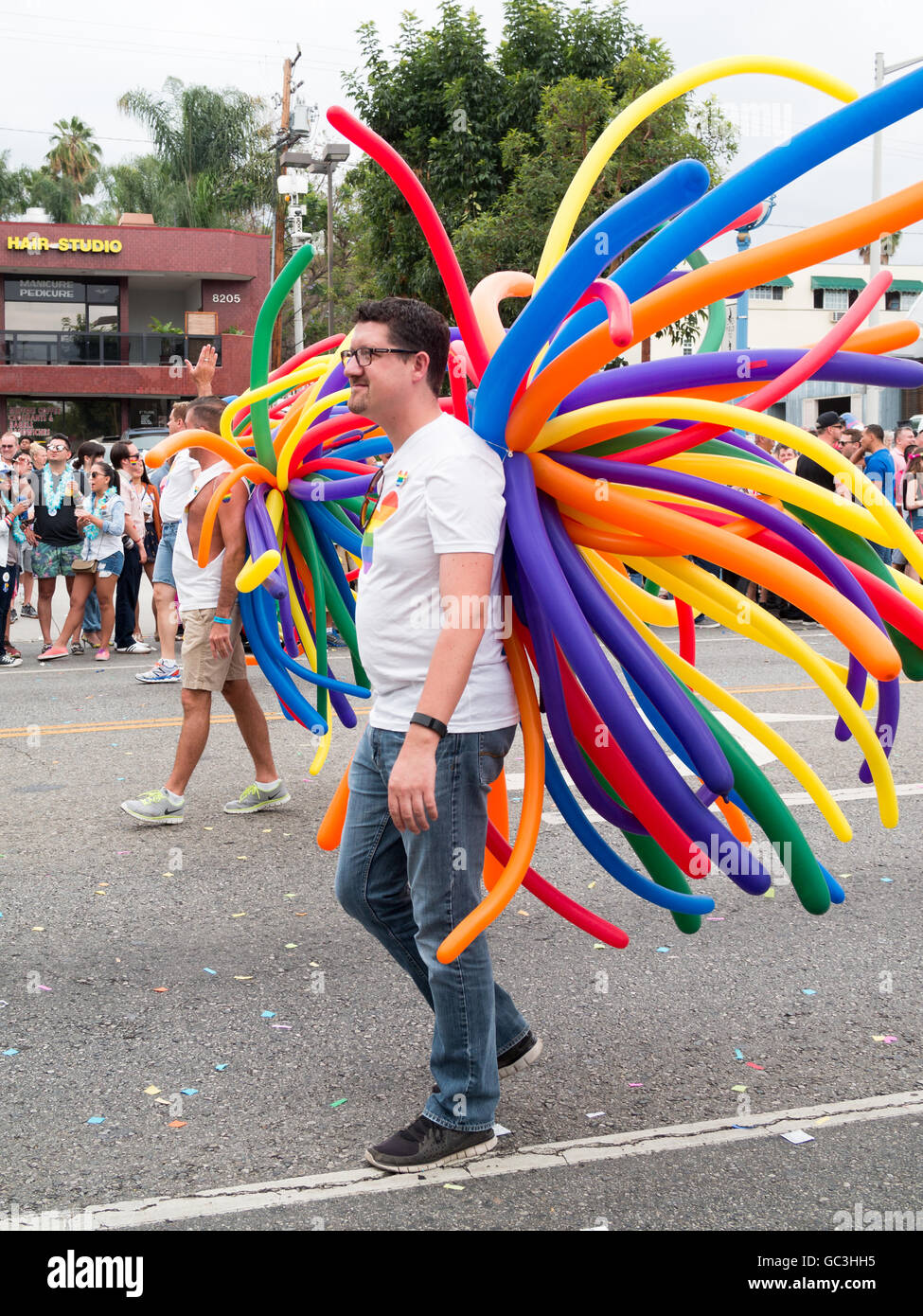Los angeles pride parade 2016 hi-res stock photography and images - Alamy