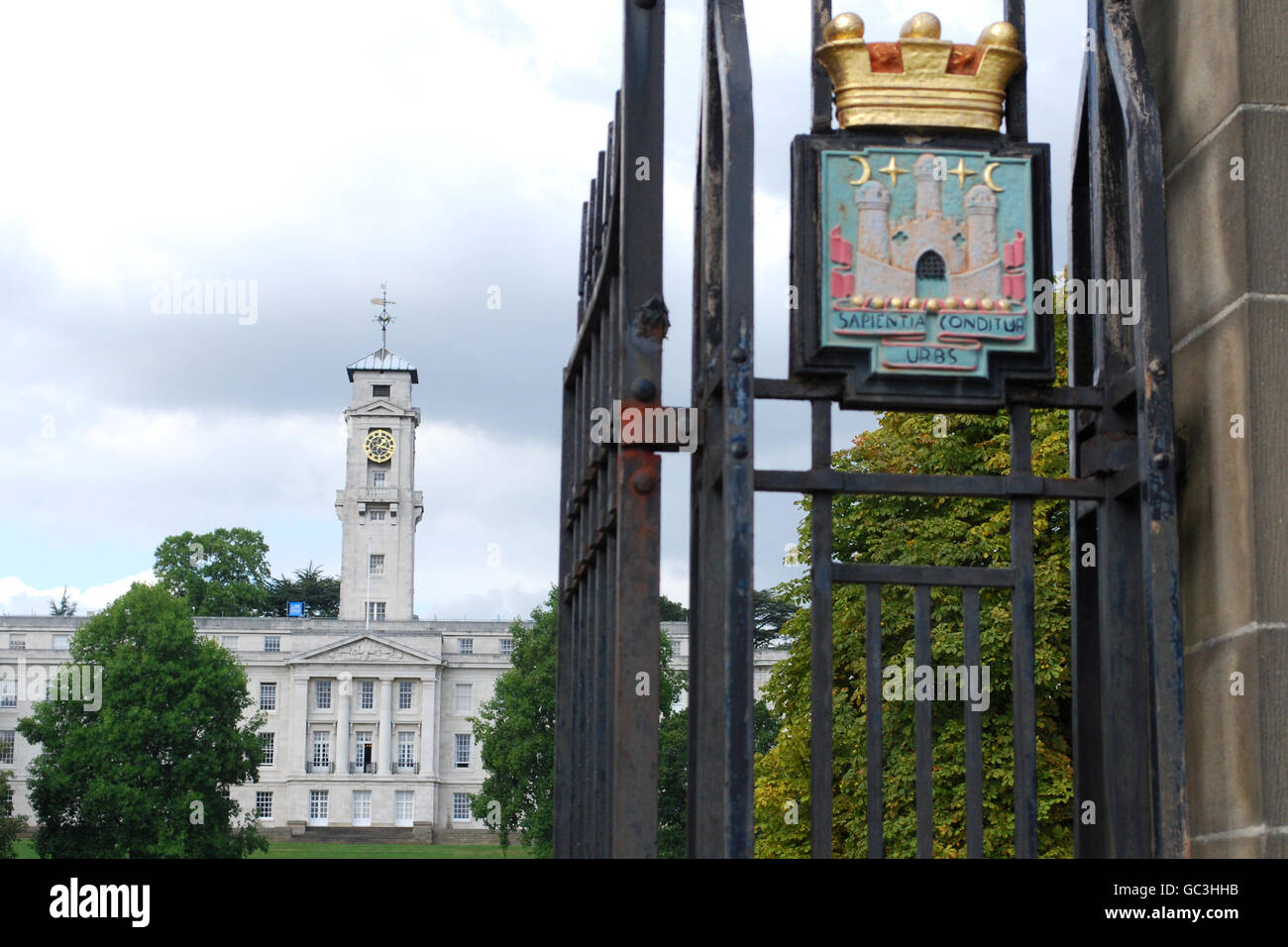 Nottingham Views. A general view of the Trent Building, part of the ...