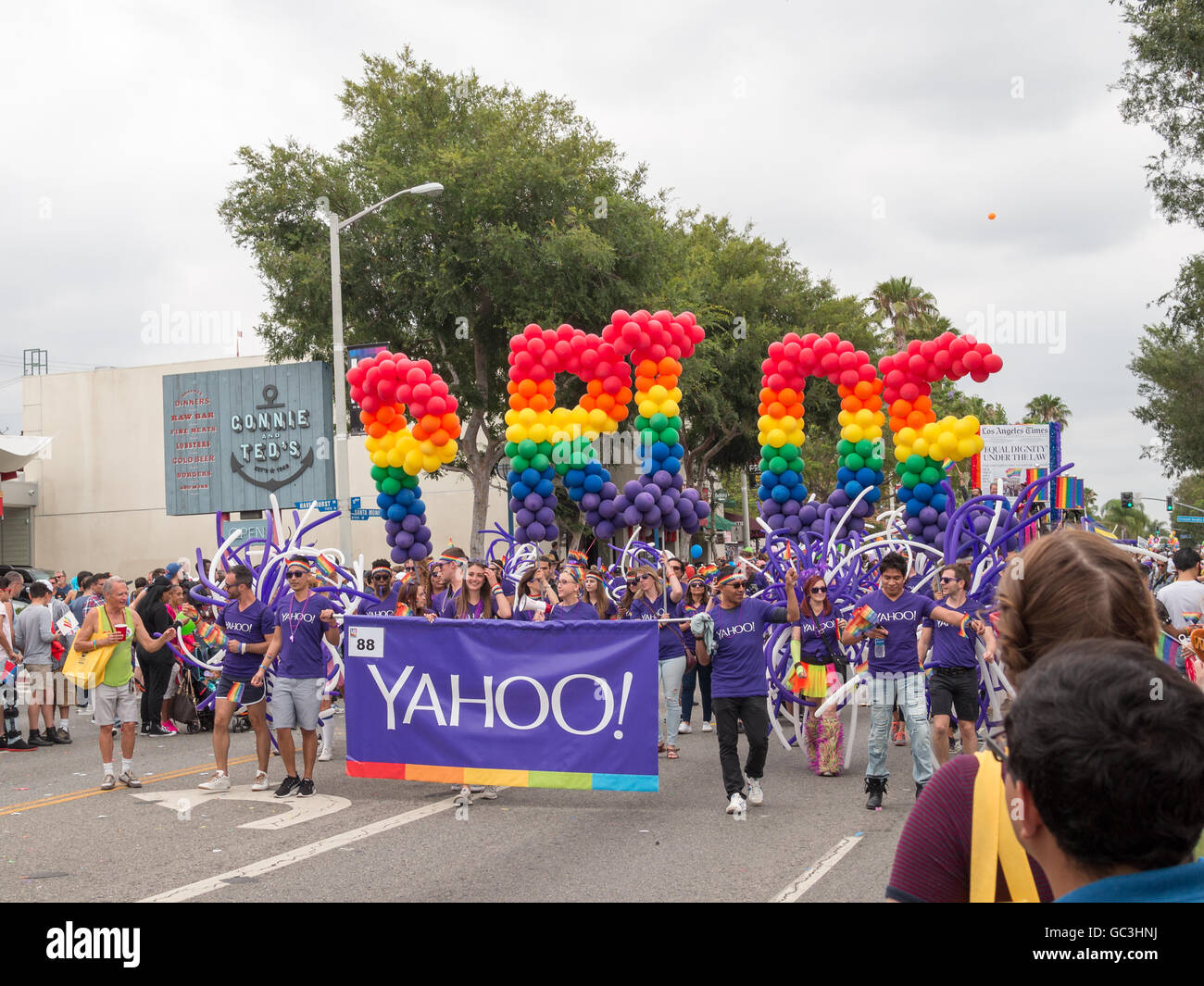 Los angeles pride parade 2016 hi-res stock photography and images - Alamy