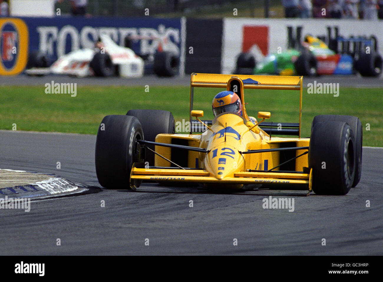 Formula One Motor Racing - British Grand Prix - Silverstone 1990 Stock ...