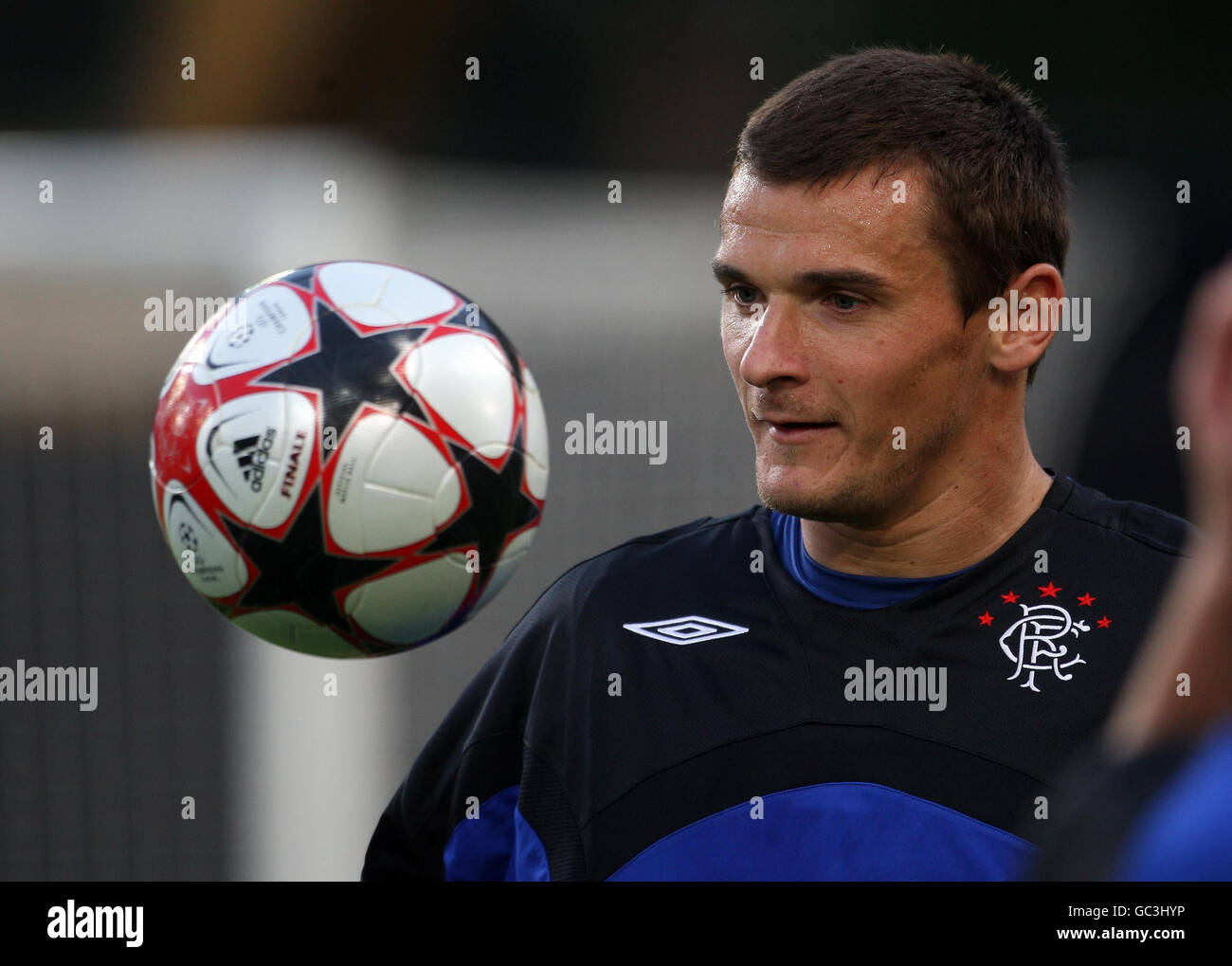 Rangers lee mcculloch during training session at gottlieb daimler ...