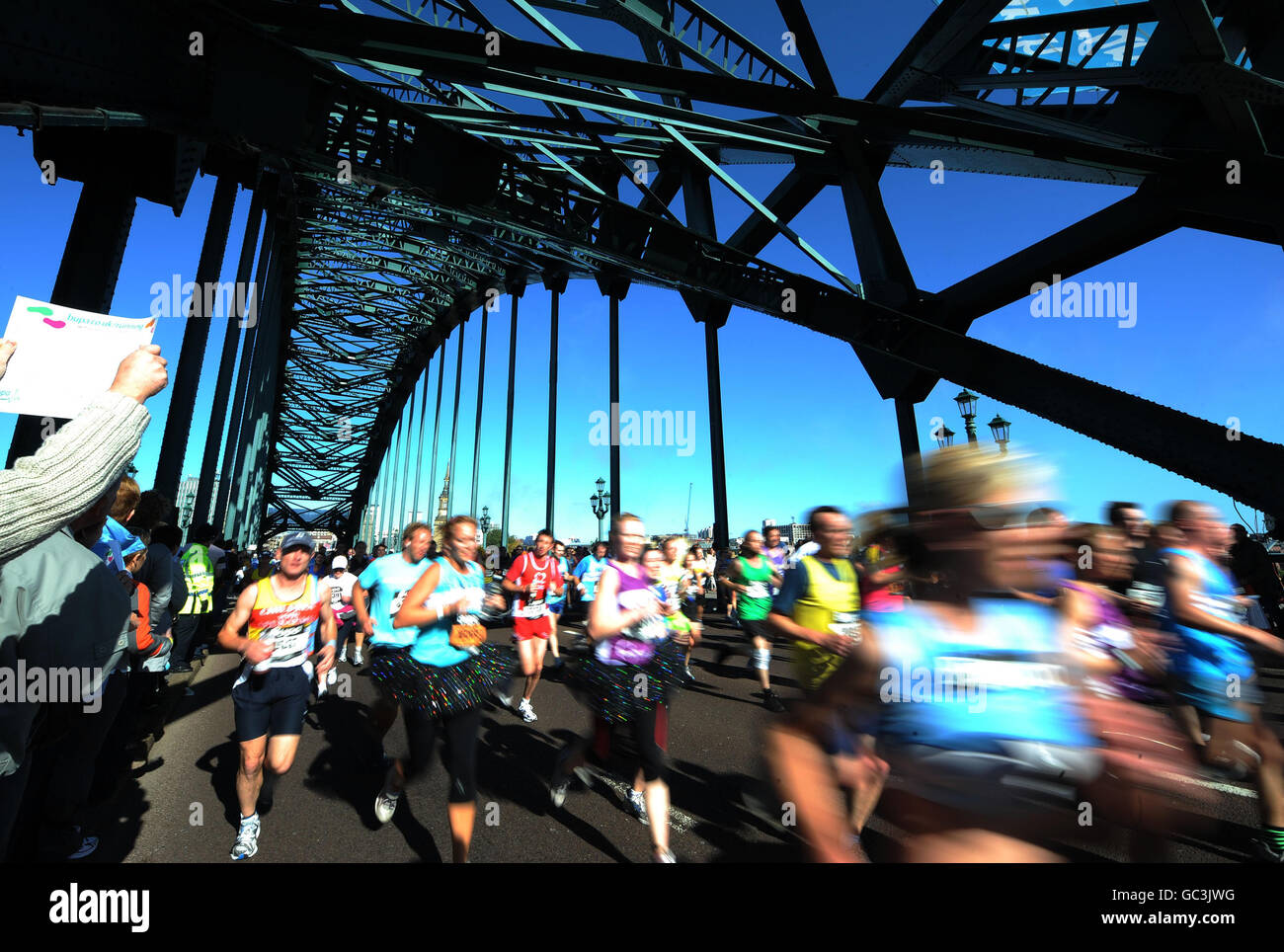 Athletics - Bupa Great North Run - Newcastle. Runners compete in the ...