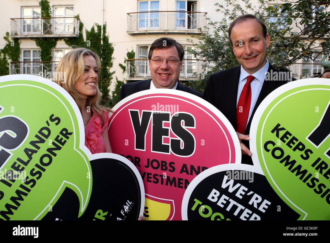 Brian cowen lisbon treaty hi-res stock photography and images - Alamy
