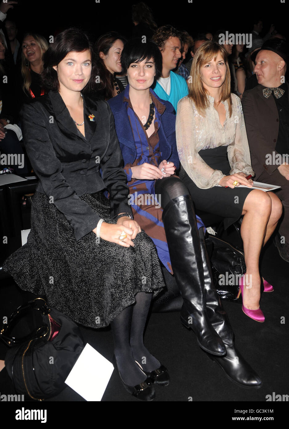 (From left to right) Jasmine Guinness, Erin O'Connor and Darcy Burchell ...