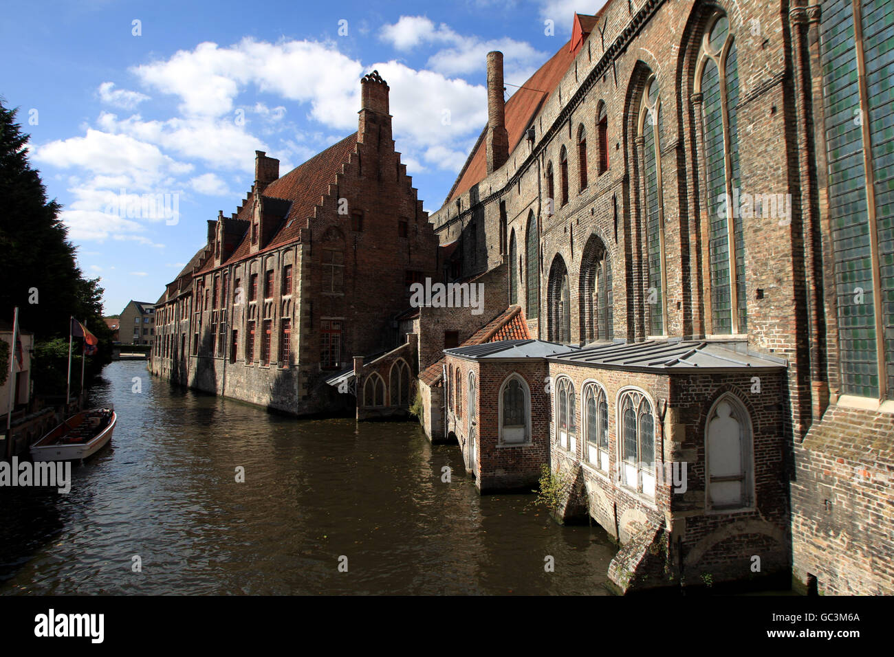 Travel stock - Belgium - Brugge City Views. A general view of the city ...