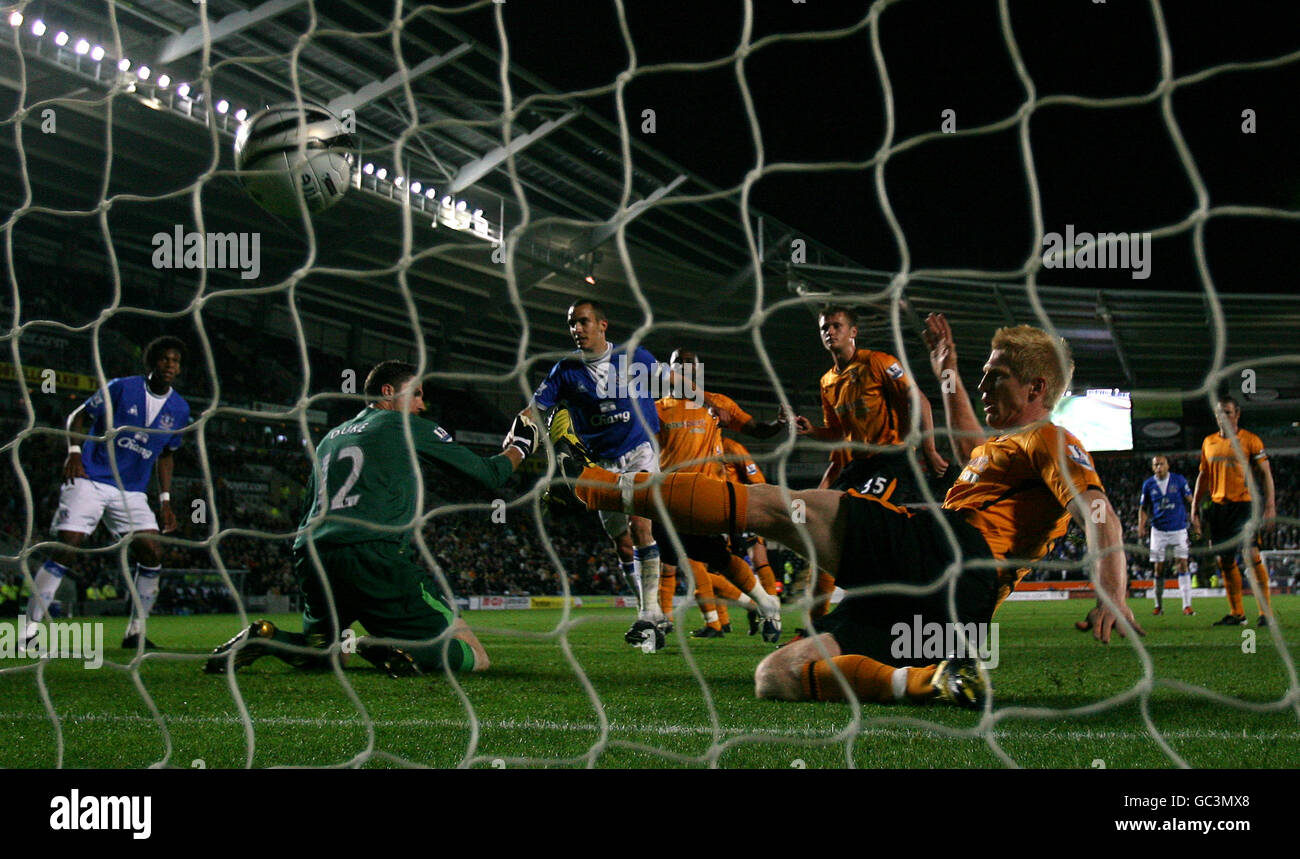 Soccer - Carling Cup - Third Round - Hull City v Everton - KC Stadium ...