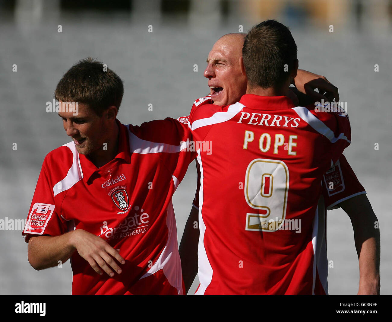 Soccer football league two rotherham united barnet don valley stadium ...