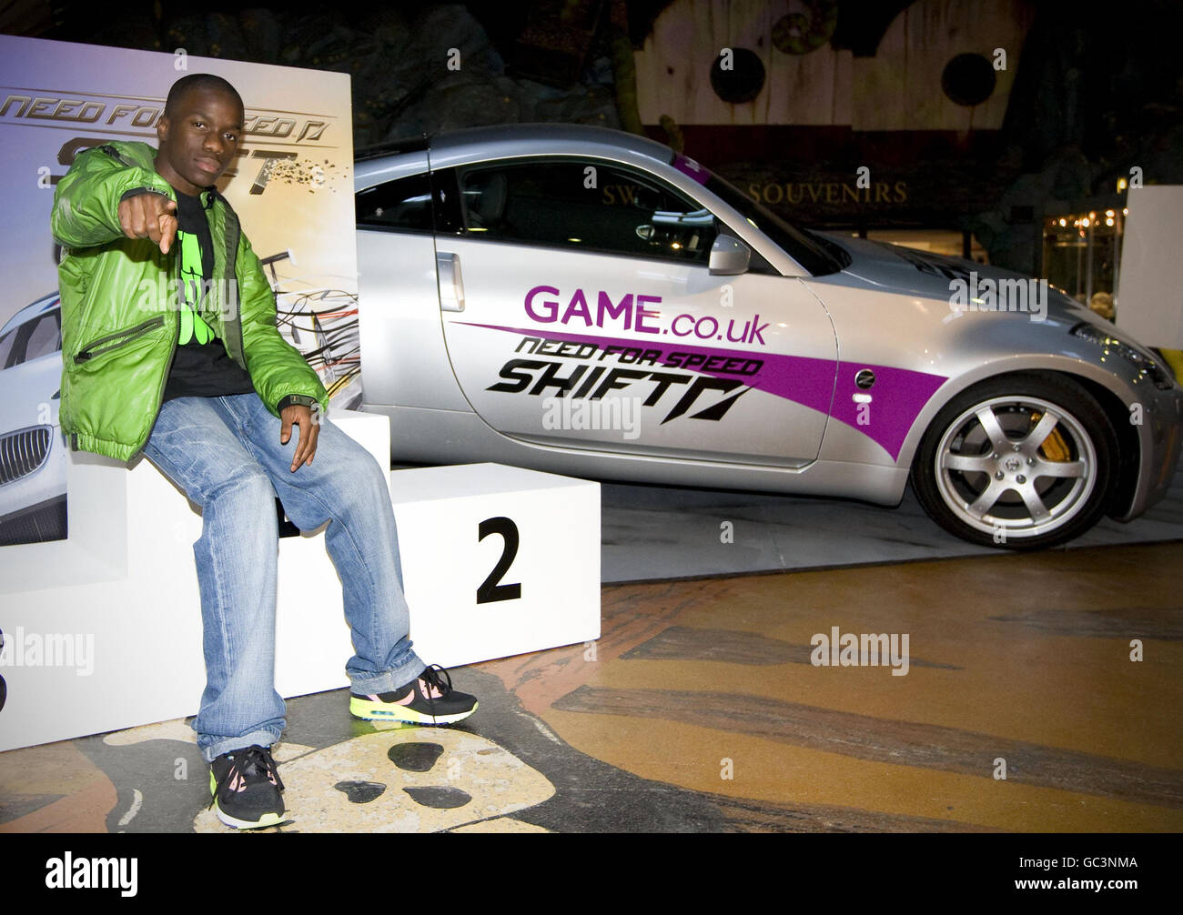 EA Games Need for Speed Shift UK championships. Tinchy Stryder attends ...