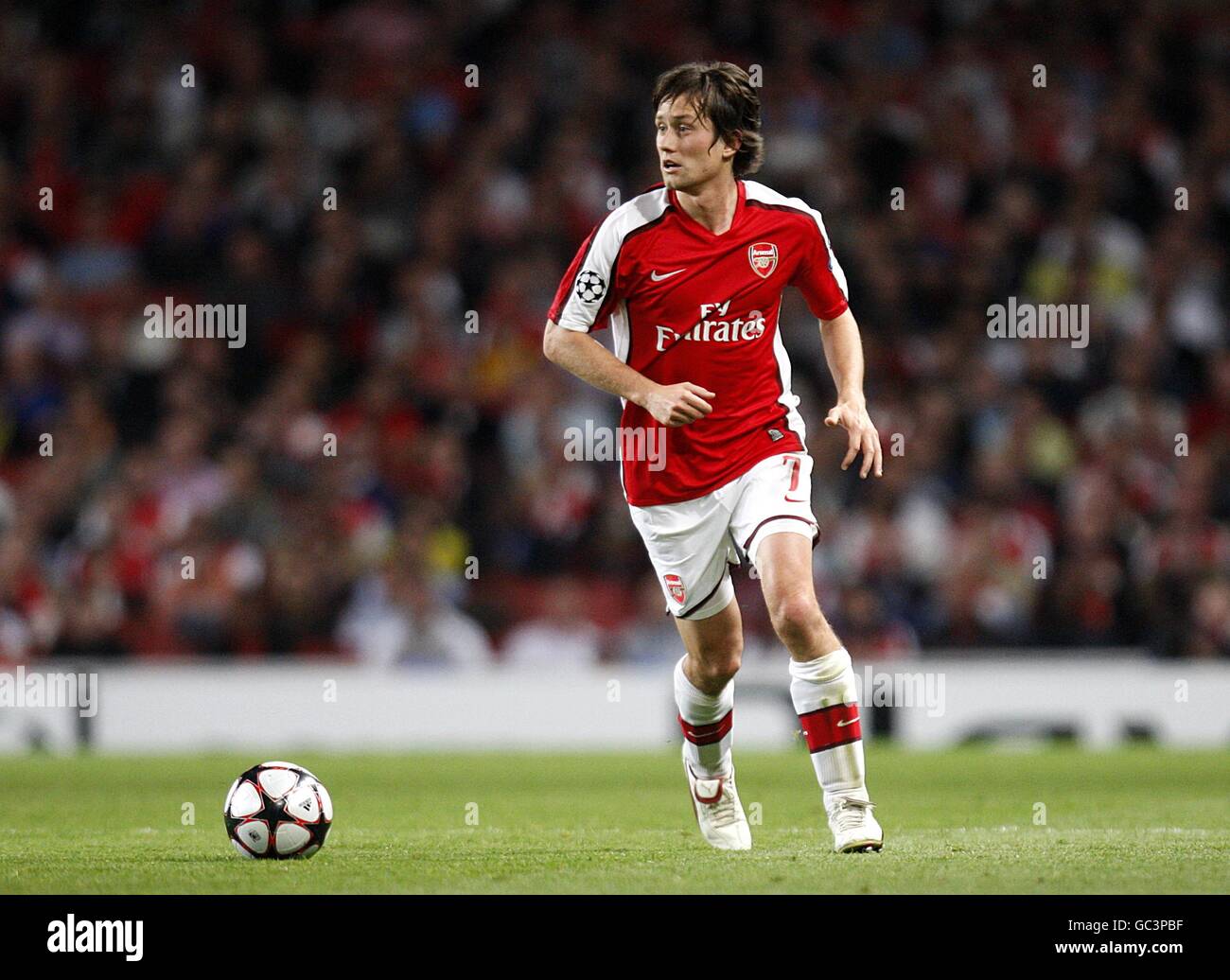 Emirates stadium tomas rosicky hi-res stock photography and images - Alamy