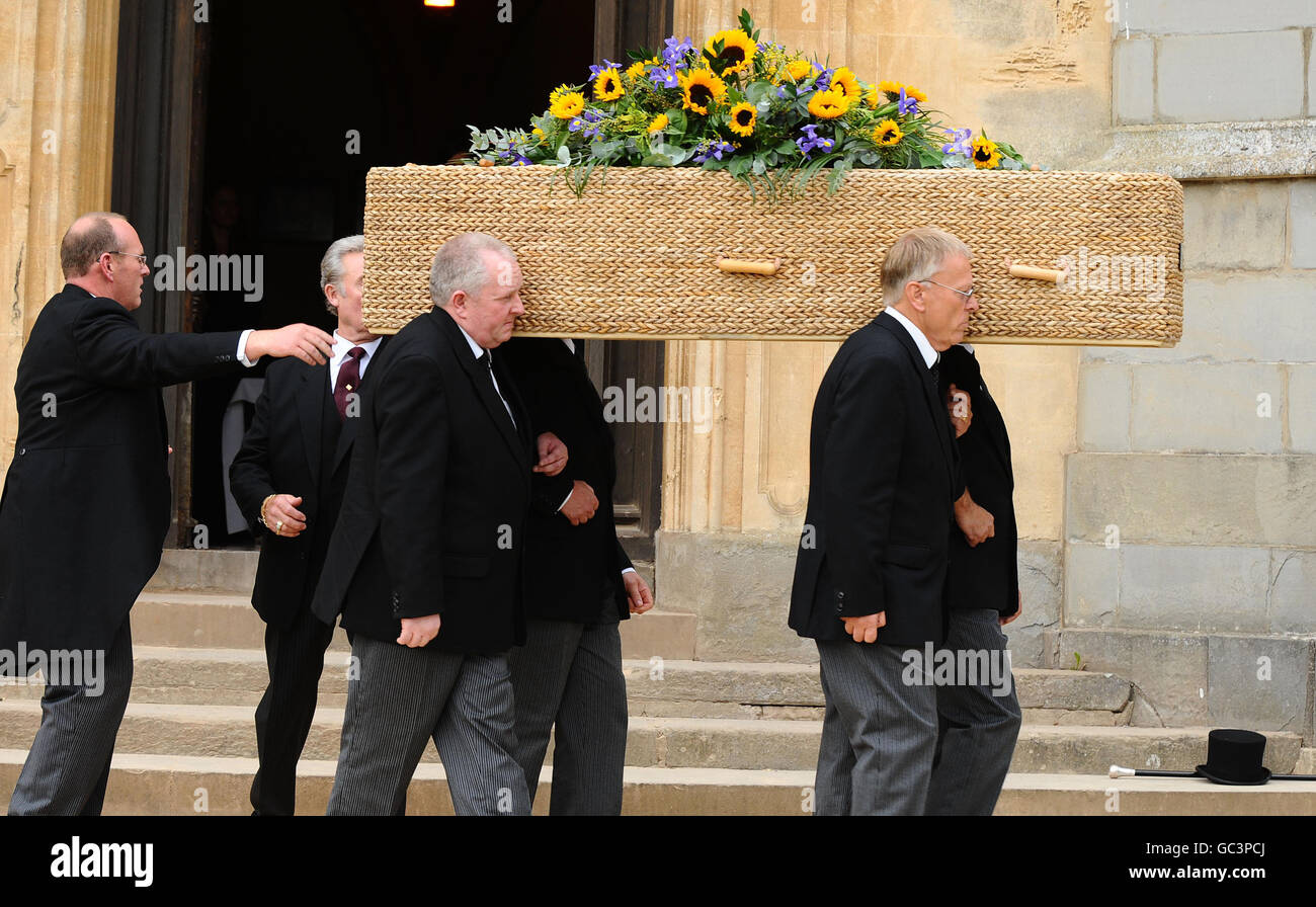 Keith Floyd funeral Stock Photo - Alamy