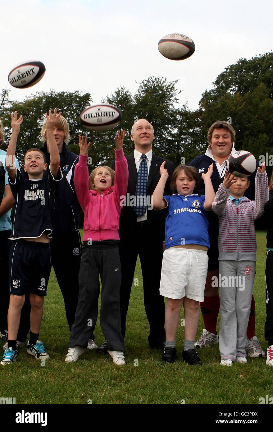 Dundee West MSP Joe Fitzpatrick, Dundee High Rugby development officer ...