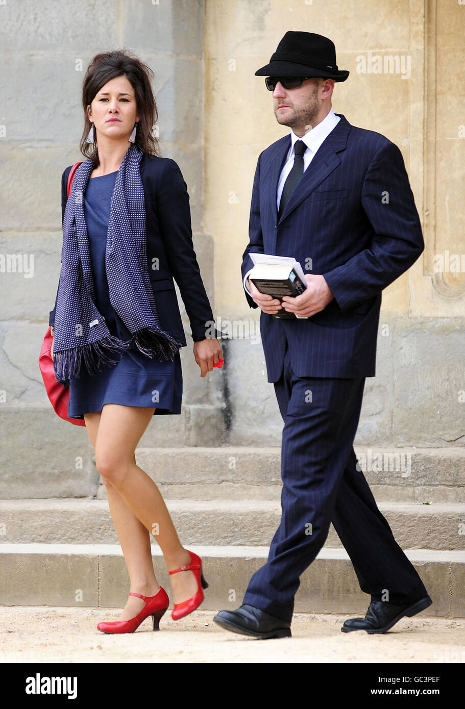 Poppy and Patrick, the daughter and son of Keith Floyd attend their ...