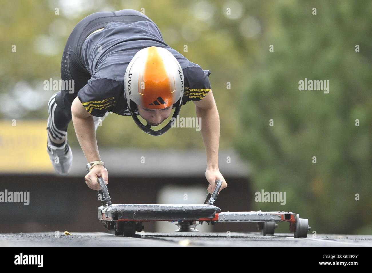 Team gb skeleton media day hi-res stock photography and images - Alamy