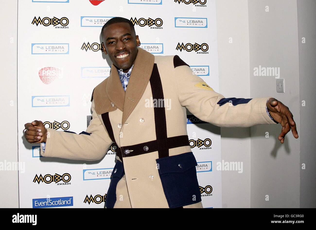 Bashy arriving mobo awards secc in glasgow hi-res stock photography and ...