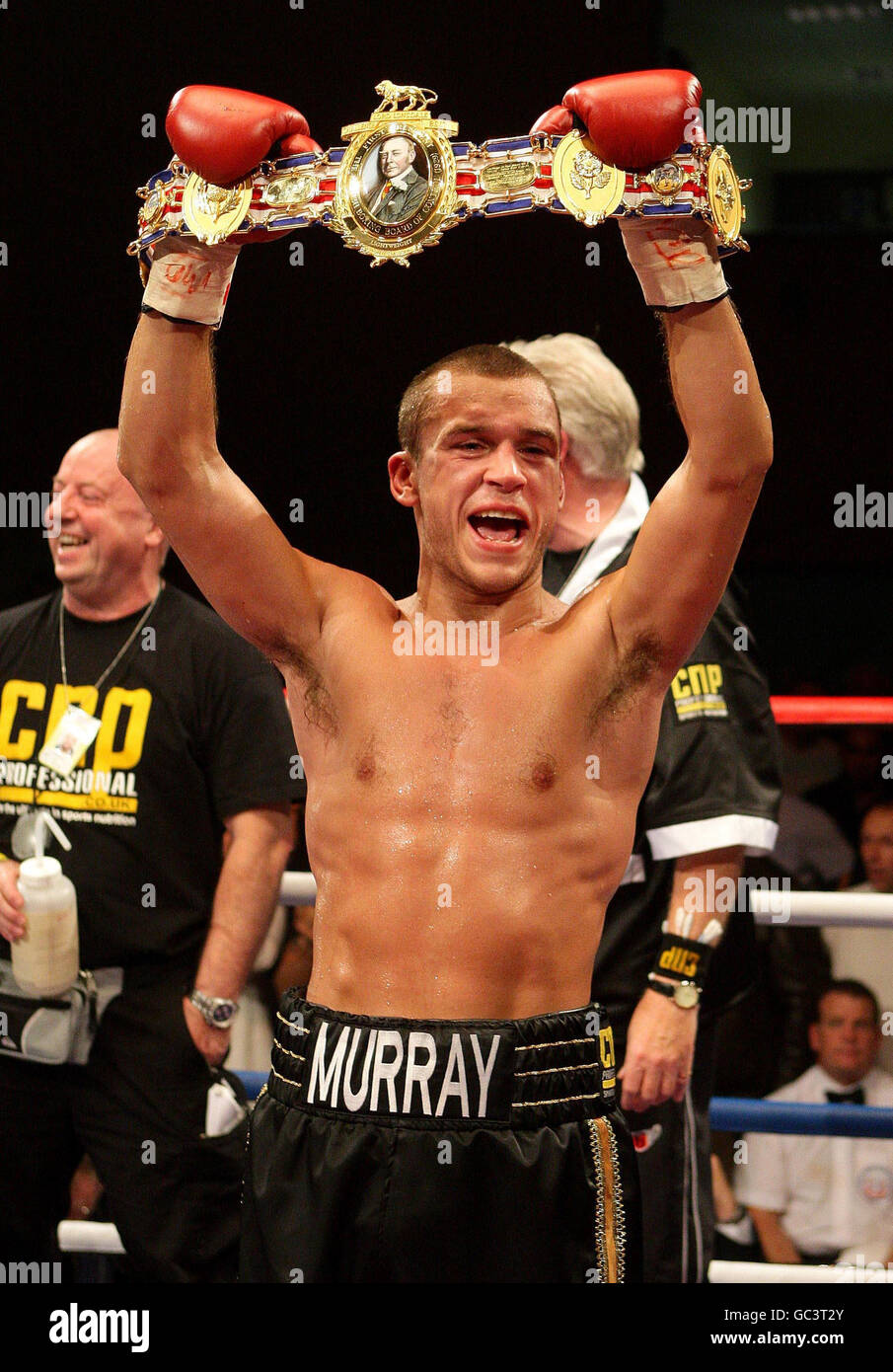 Boxing - British Lightweight Title - John Murray v Jon Thaxton ...