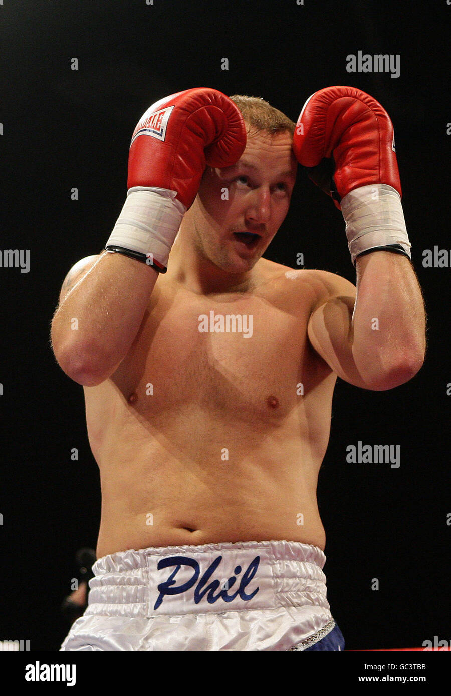 Boxing - British Title Fight - John Murray v John Thaxton - Altrincham ...