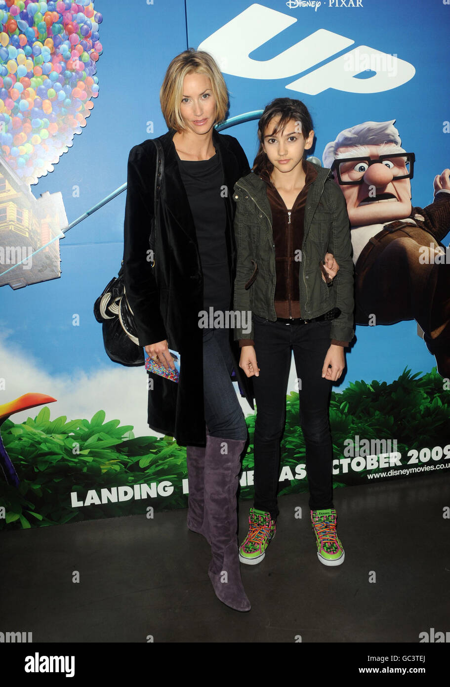 Lisa Butcher and daughter Amber arrive for the UK premiere of Disney ...