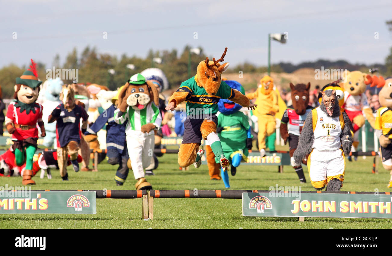 Heath Crawford, from Huntingdon Rugby Union Club, dressed as a Stag ...