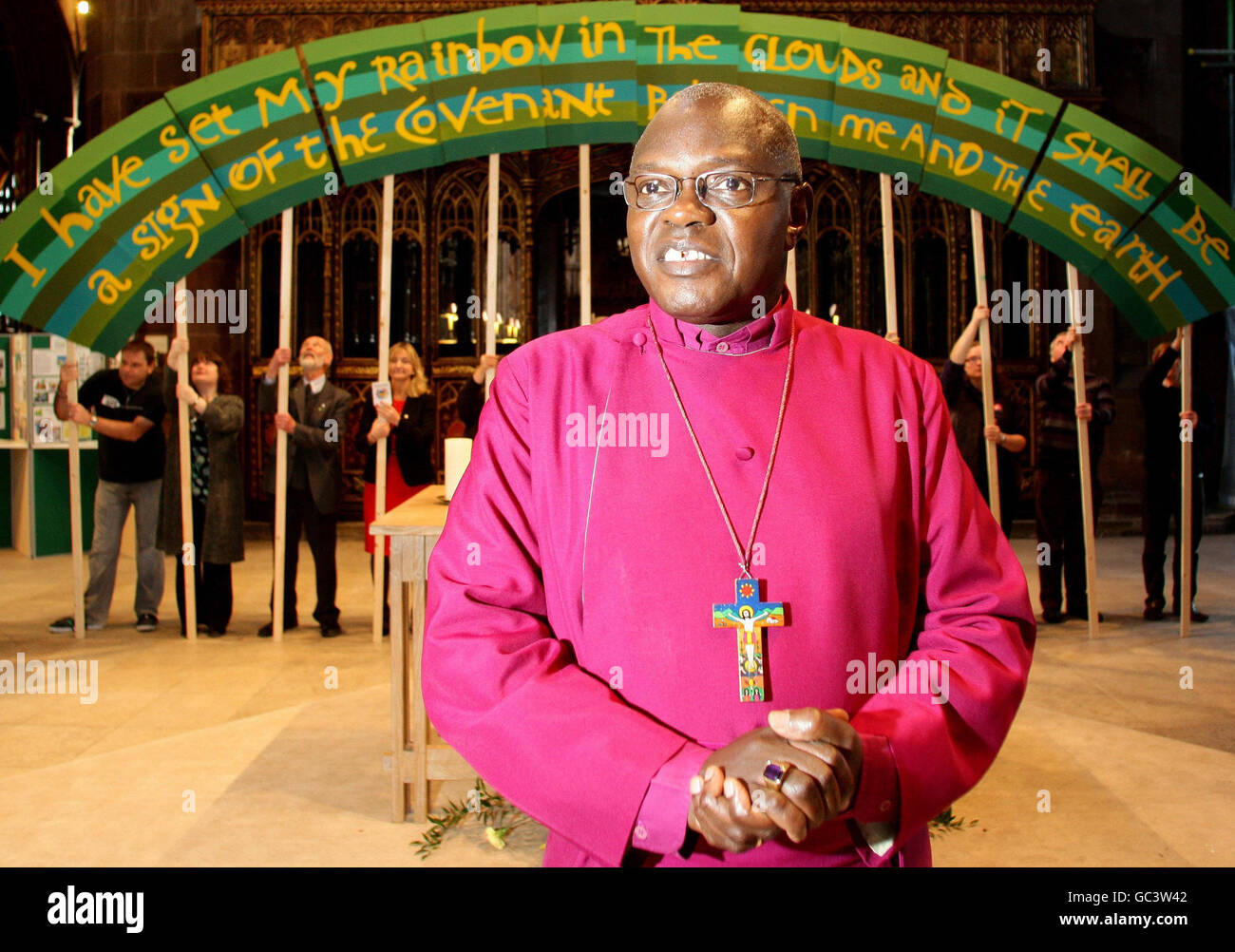 Sentamu launches green drive Stock Photo - Alamy