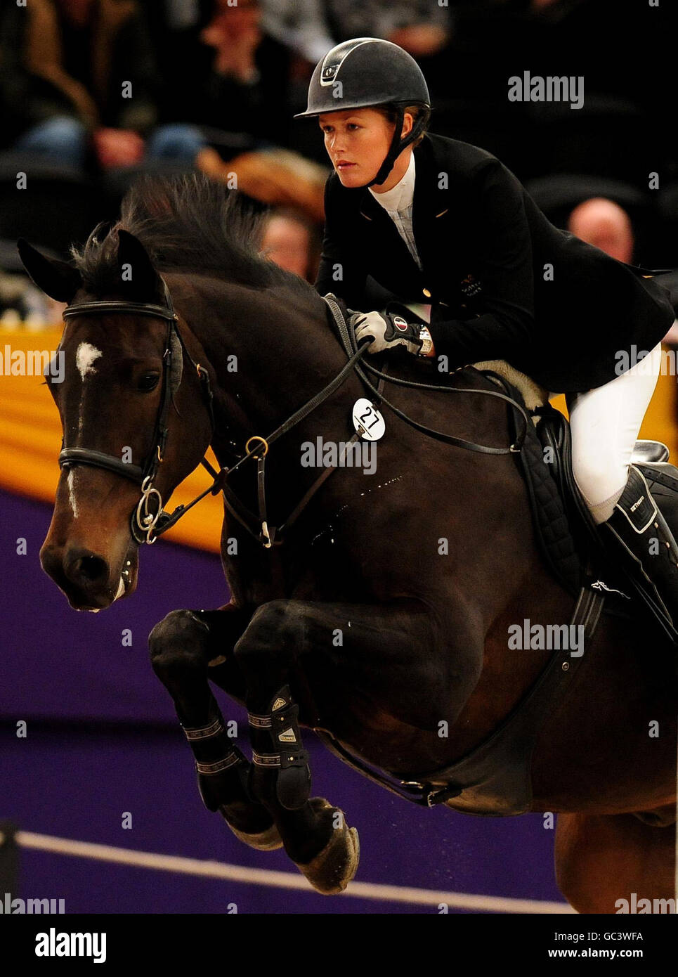 Great Britain's Laura Renwick on Rollarcoaster during the Grandstand ...