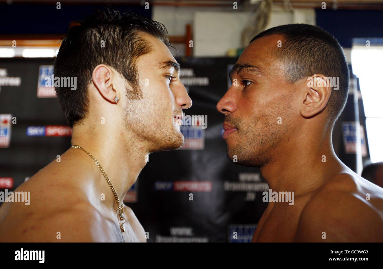 Boxing - Nathan Cleverly v Courtney Fry - Weigh In - The Peacock Gym ...