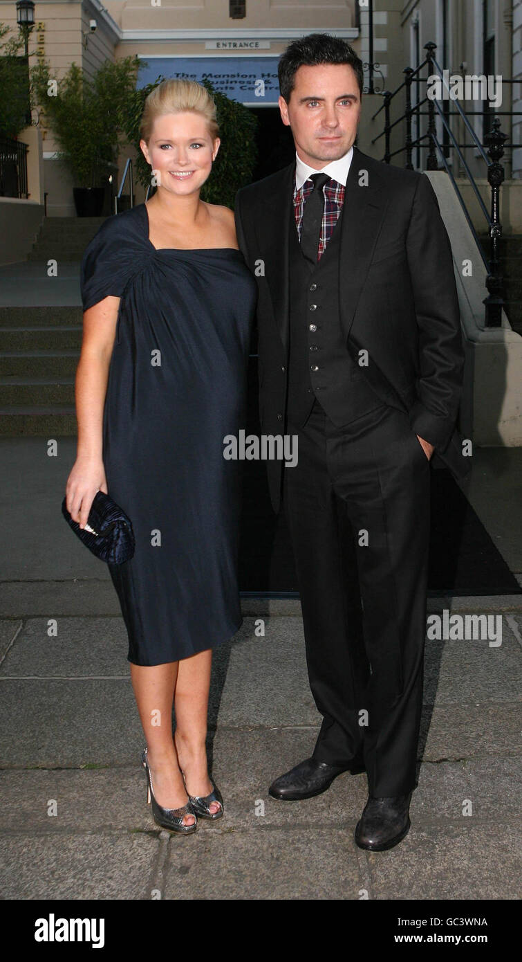 Novelist Cecelia Ahern and her boyfriend David Keoghan arrive at the ...