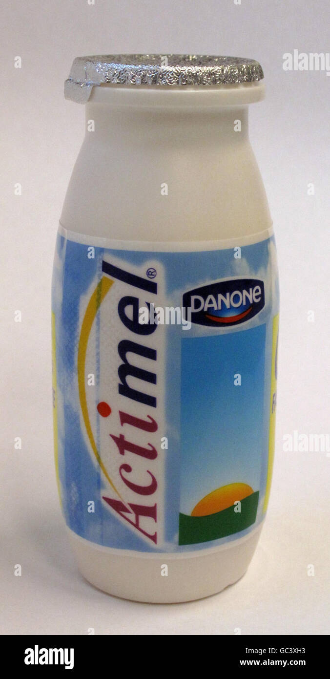 Danone Yoghurt Drink High Resolution Stock Photography and Images - Alamy