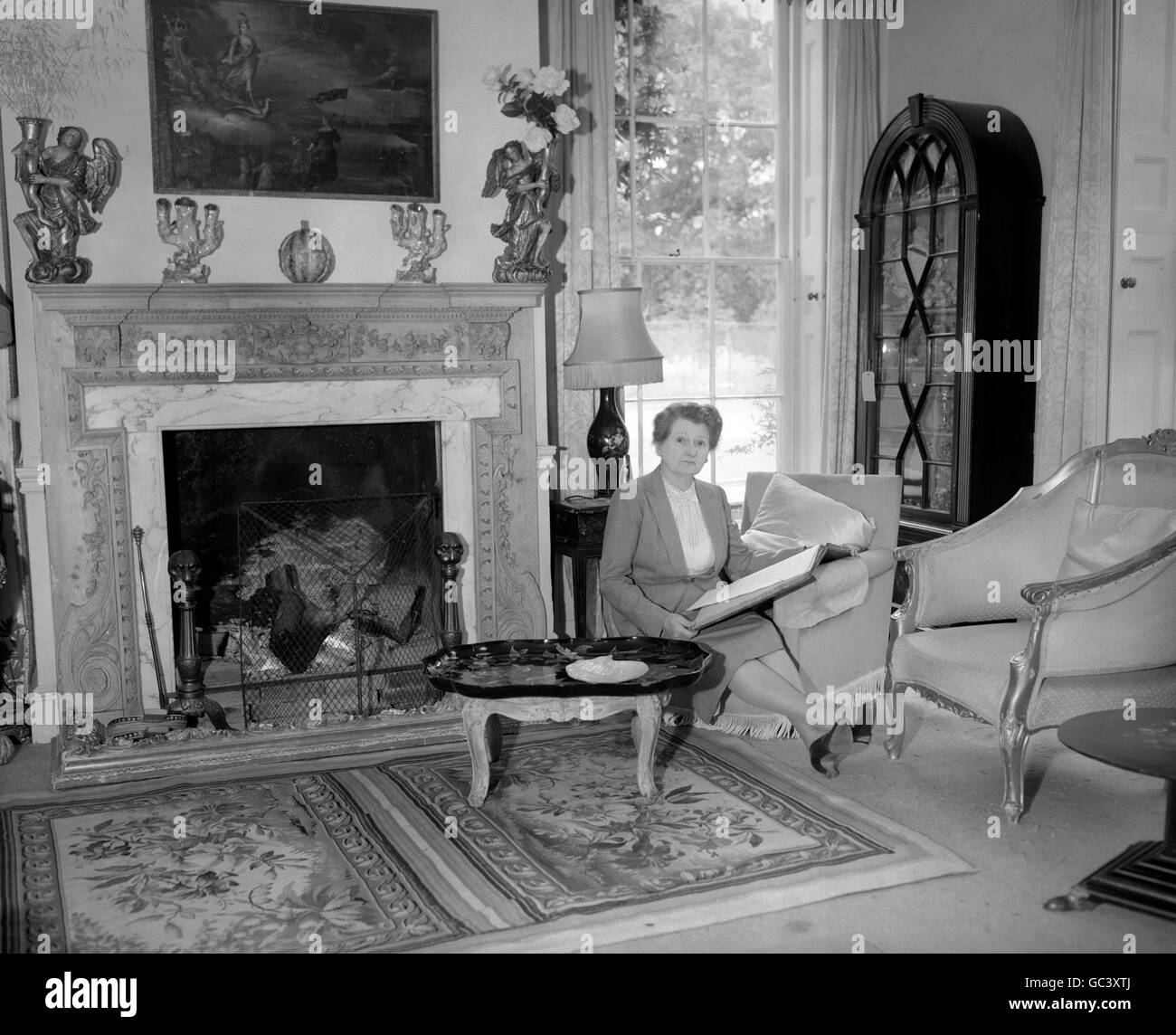 Coronation Flower Adviser at Home - Winkfield Place - Windsor - 1952 ...